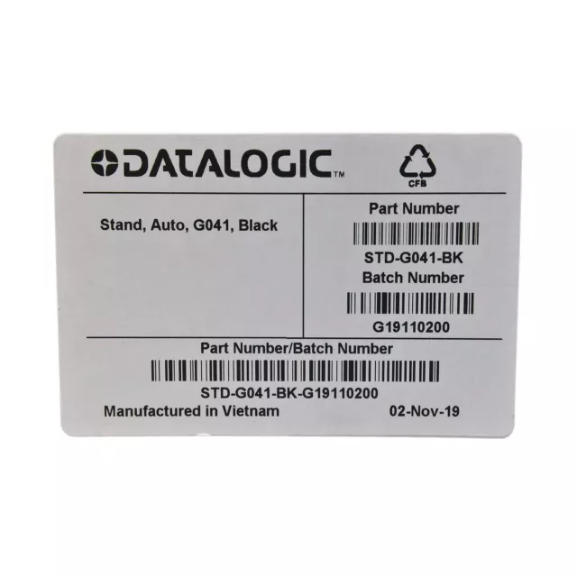 DATALOGIC STD-G041-BK BASIQUE Position pour Gryphon Handscanner GD4500 Noir Neuf EUR 32,48 ...