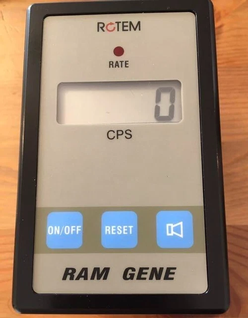 ROTEM RAM GENE Radiation Measuring Instruments Geiger Counter Manual ...