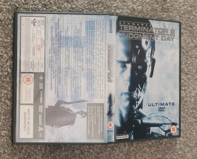 TERMINATOR 2 JUDGMENT Day 2-Disc Ultimate Edition DVD Set With 32 Page ...