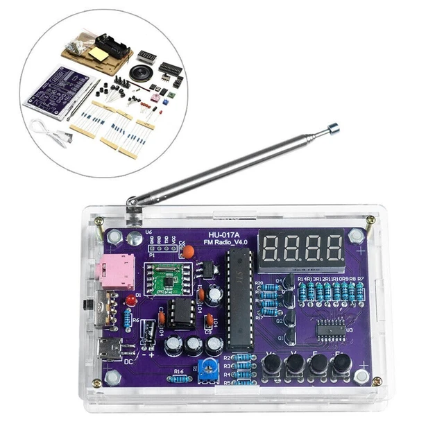 KIT PRATIQUE DE soudage radio FM avec module RDA5807S TDA2822 ...