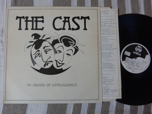 33T THE CAST - In Order Of Appearance - Cs 001 Made In England - 1981 ...