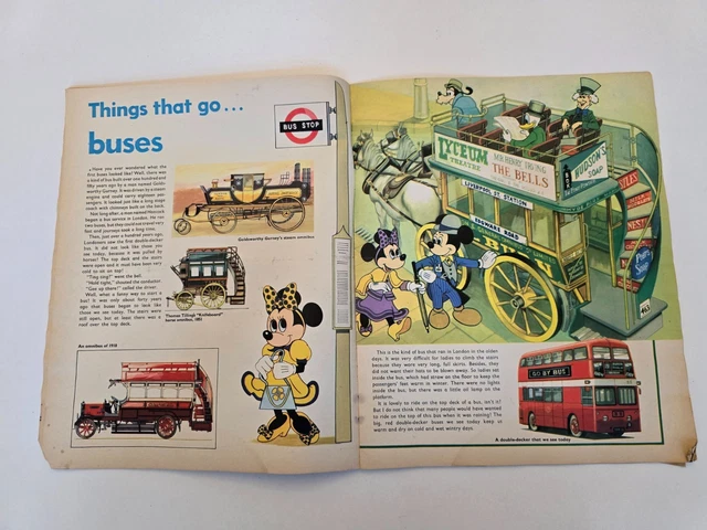 WALT DISNEY'S NOW I Know Magazine No. 10, 9th December 1972 £4.99 ...