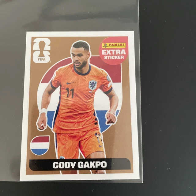 PANINI WM 2026 Extra Sticker Cody Gakpo EUR 10,50 - PicClick DE