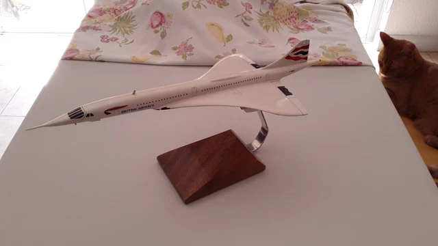 BRITISH AIRWAYS CONCORDE /Sst Wooden Model New £75.35 - PicClick UK