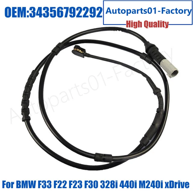 REAR BRAKE PAD Wear Sensor For BMW F33 F22 F23 F30 328i 440i M240i ...
