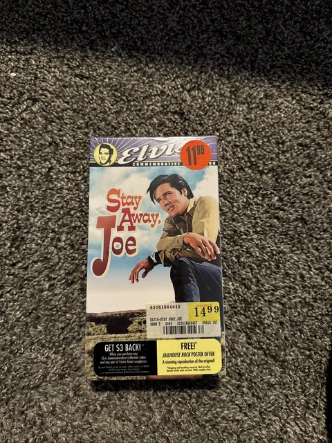 STAY AWAY, JOE VHS - Starring Elvis Presley £4.77 - PicClick UK