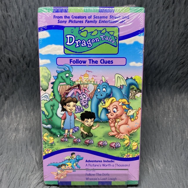 PBS KIDS DRAGON Tales - Follow the Clues VHS 2000 Sesame Workshop ...