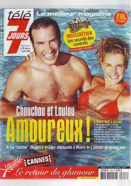 TÉLÉ 7 JOURS N° 2348 - jean Dujardin -- alexandra Lamy EUR 5,00 - PicClick FR