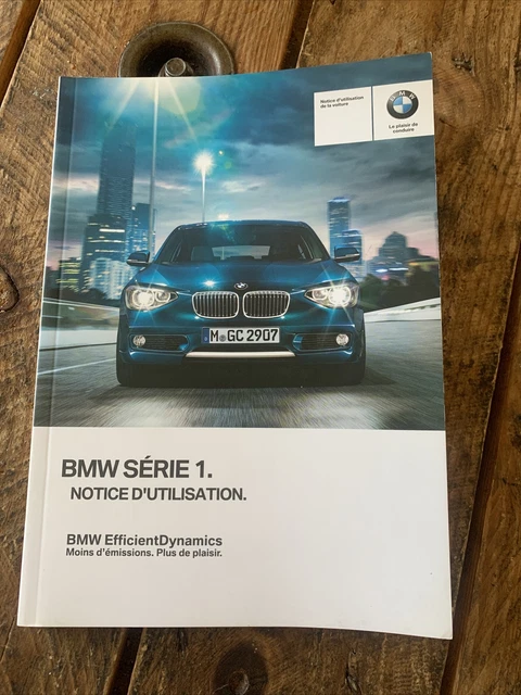 MANUEL NOTICE D Utilisation BMW Série 1 EUR 40,00 - PicClick FR