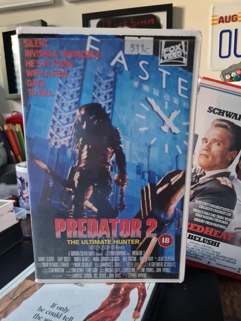 PREDATOR 2 BIG Box, Ex Rental Vhs CBS Fox £5.50 - PicClick UK