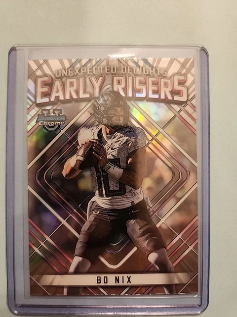 RÉFRACTEUR BO NIX Oregon Rookie Early Risers Rc Sp 2023 Bowman Chrome ...