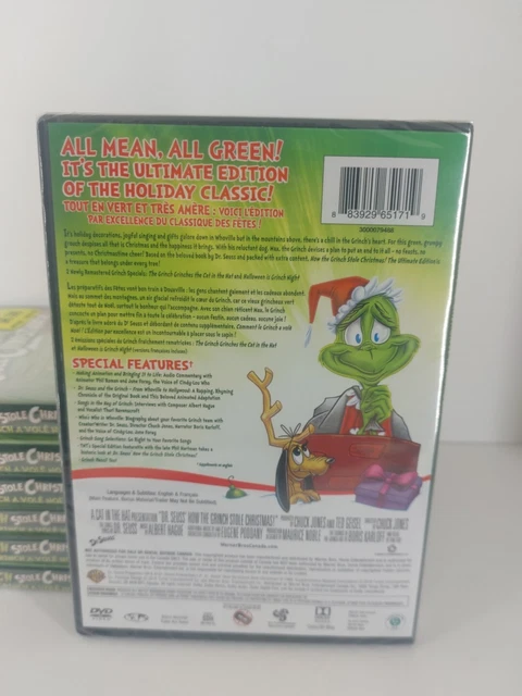 HOW THE GRINCH Stole Christmas: The Ultimate Edition - Lot Of 7 New ...