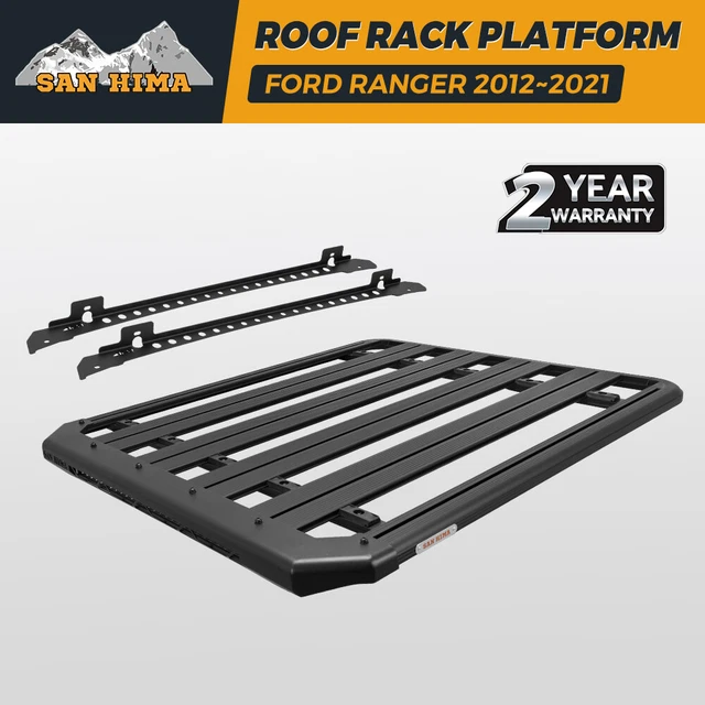 SAN HIMA ROOF Rack Platform For Ford Ranger Aluminium Alloy 2012 To ...