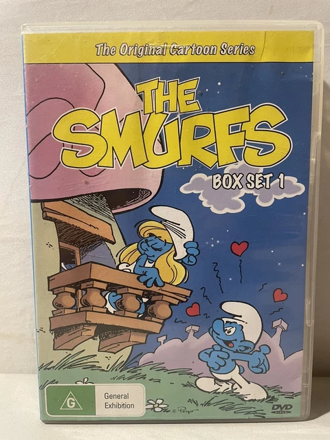THE ORIGINAL CARTOON Series THE SMURFS Box Set 1 DVD 2006 3Disc PAL ...