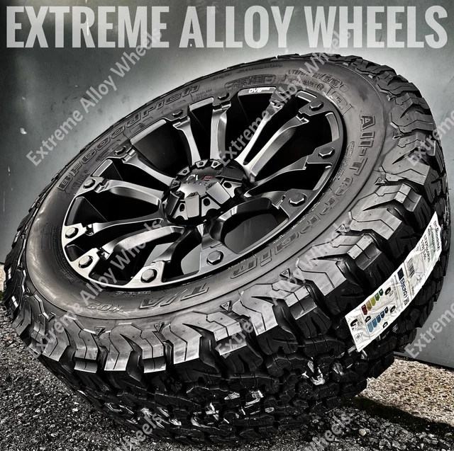 20& SNARE ALLOY Wheels Ford Ranger + Wildtrak Pick Up 4x4 + BF Goodrich ...