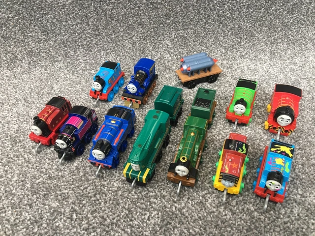 THOMAS TANK ENGINE trains mattel gullane diecast job lot x 12 bundle ...