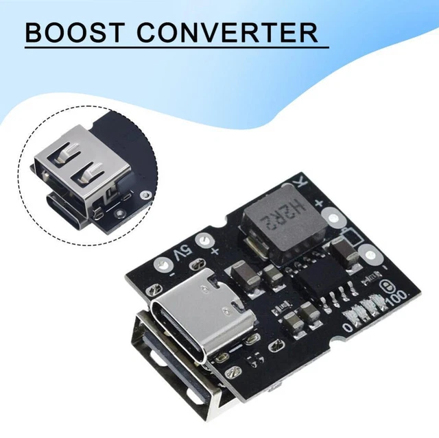 TYPE-C USB 5V 2A Boost Converter Step-Up Power Module Charging Lithium ...