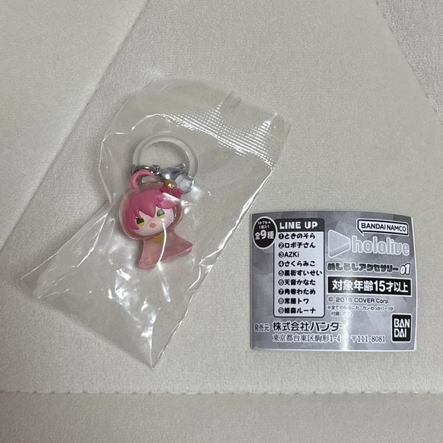 SAKURA MIKO HOLOLIVE Mejirushi Keychain Capsule Gacha Figure Used £25. ...