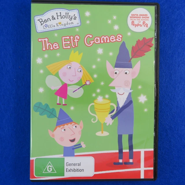 BEN AND HOLLY'S Little Kingdom The Elf Games - DVD - Region 4 - Fast ...
