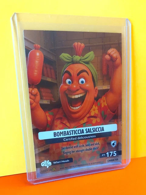 PANINI SKIFIDOL ITALIAN Brainrot - SAUSAGE BOMBASTIC #135 Trading Card ...