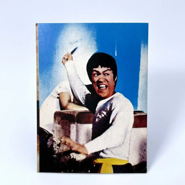 BRUCE LEE Yamakatsu The Big Boss Vintage LUCKY PRIZE CARD 1974 #23 EUR ...