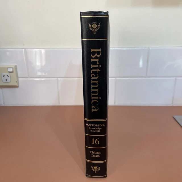 VOLUME 16 ONLY The New Encyclopedia Britannica 15th Edition - Chicago ...