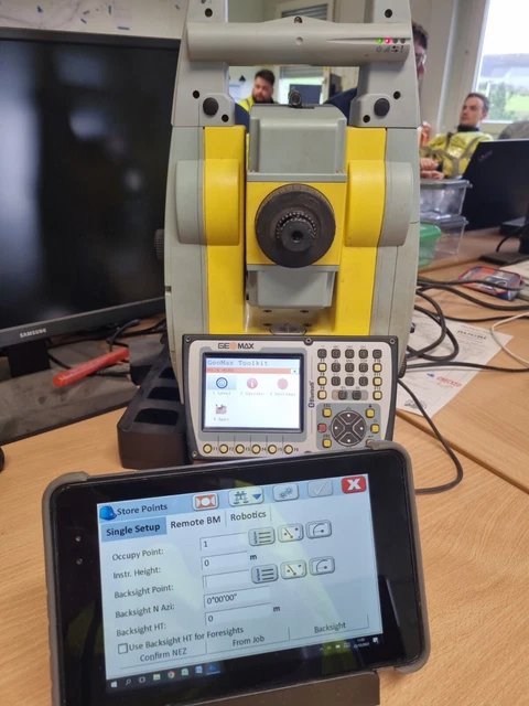 TOTAL STATION GNSS Rtk Controller Leica Topcon Geomax EUR 358,64 ...