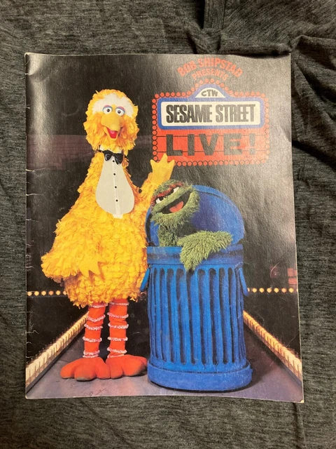SESAME STREET LIVE Program 1985 Haunted House Meanie Trash Talent Fair ...