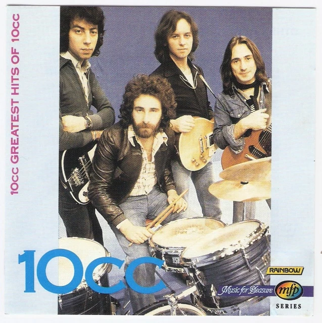 10CC GREATEST HITS of 10cc CD Rainbow MFPCD035 oz c1990 20trks first ...