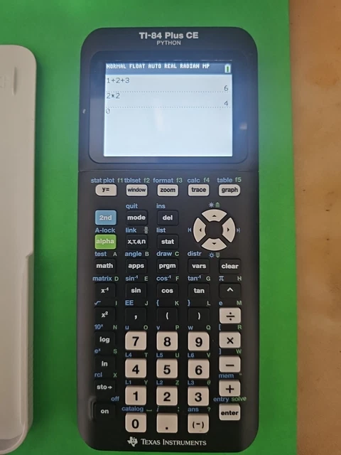 TEXAS INSTRUMENTS TI-84 Plus CE Python Graphing Calculator $64.88 ...