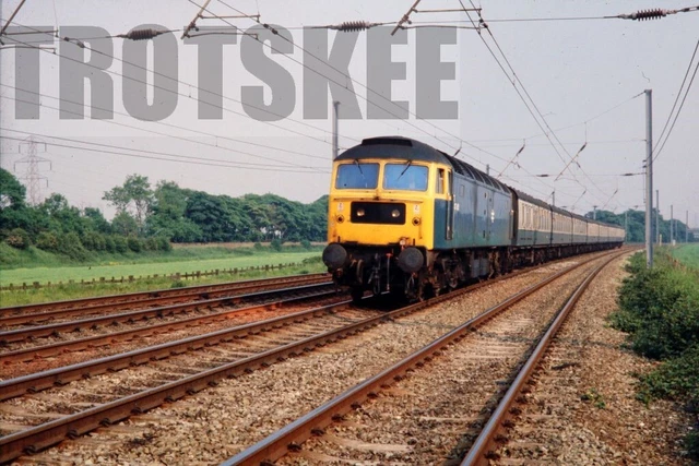 35MM SLIDE BR British Railways Diesel Loco Class 47 47451 Winwick Junction 1979 £3.99 - PicClick UK