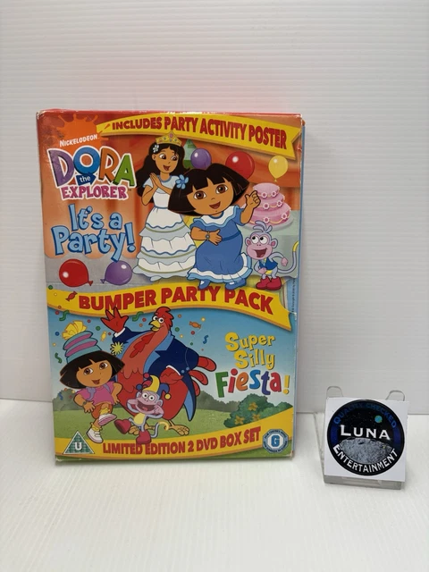 DORA THE EXPLORER - Bumper Party Pack / DVD Boxset [U] £5.99 - PicClick UK