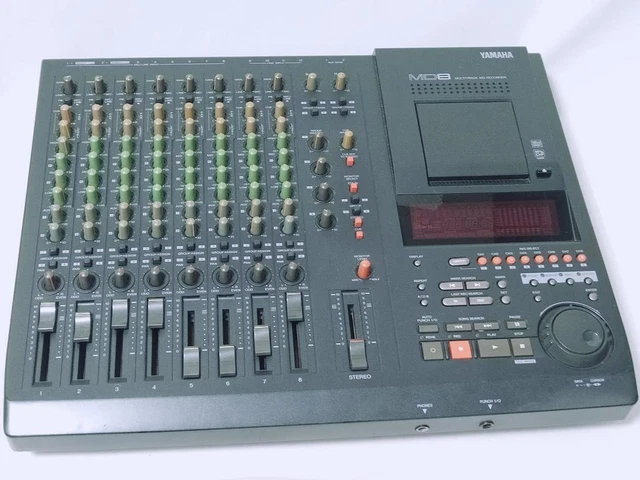 VINTAGE YAMAHA MD8 8-Track 8 Multi Track MiniDisc Digital Recorder jp £ ...