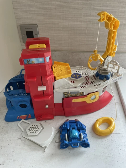 TRANSFORMERS RESCUE BOTS Robot Boat Ship High Tide Rig Hightide £65.00 ...