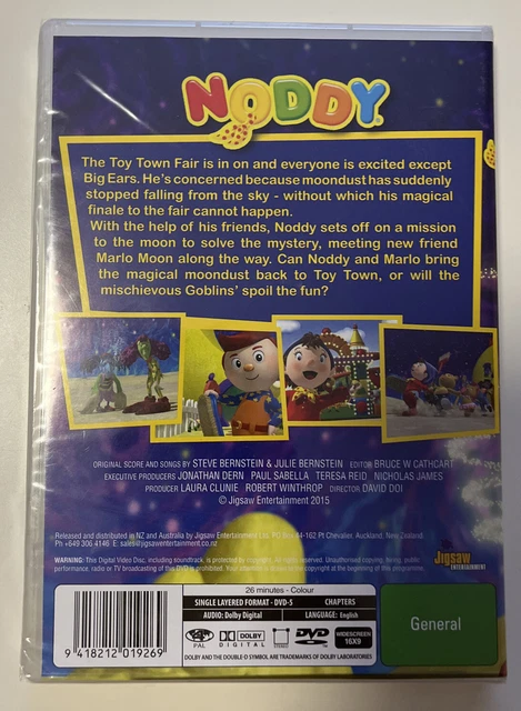 NODDY AND THE Magical Moondust (DVD, 2016) Brand New PAL R4 Jigsaw ...