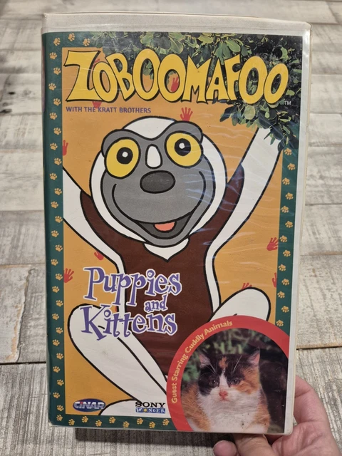 ZOBOOMAFOO: PUPPIES AND Kittens (VHS, 2002) $25.00 - PicClick CA