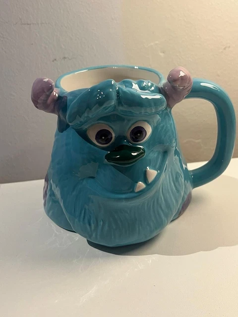 DISNEY PIXAR MONSTERS Inc Blue Sully 3D Mug Tea Coffee £4.99 - PicClick UK