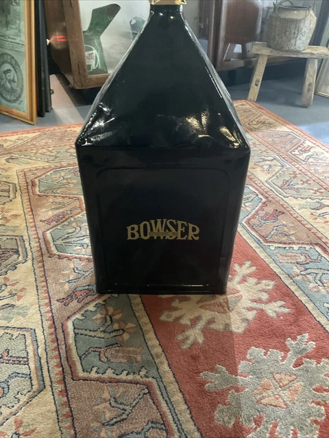 VINTAGE BOWSER OIL Can £45.00 - PicClick UK