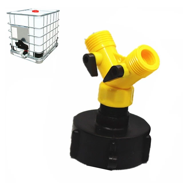 PP PLASTIC IBC Water Outlet Valve 3/4 Inch Thread Size for Outdoor ...