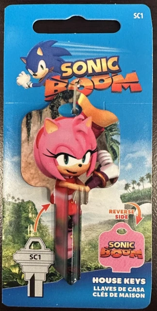 SEGA - SONIC BOOM - AMY Rose House Key Blank SC1 Keyway (SC1-SG4) £3.32 ...