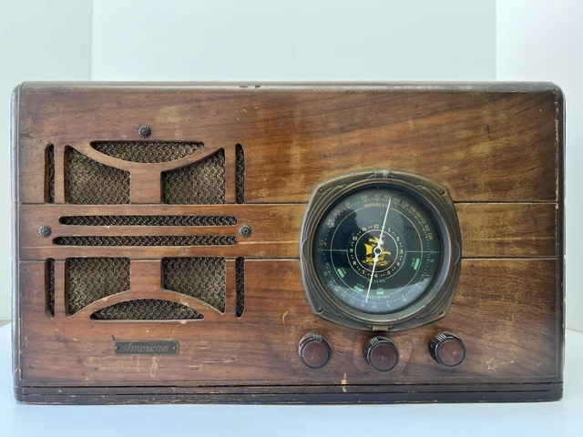 1930’S AMERICAN BOSCH Superheterodyne Tabletop Tube Radio Receiver ...