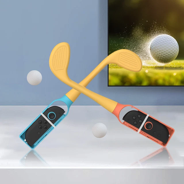 GOLF CULB FOR Switch 2 Joy-Con Controller Mini Golf Clubs with Wrist ...