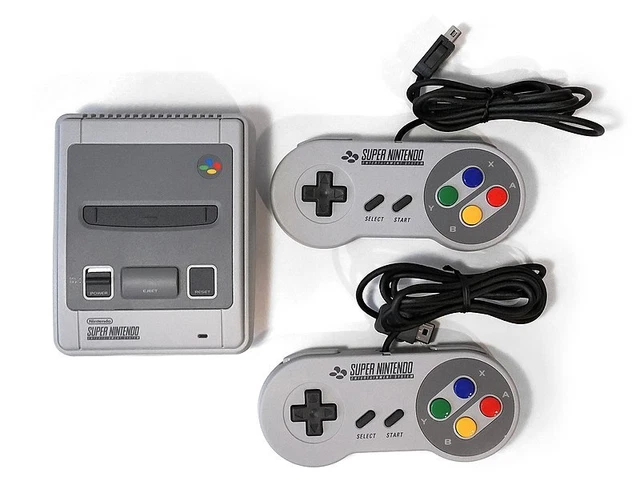 NINTENDO SNES CLASSIC Mini Super Nintendo Entertainment System Micro ...