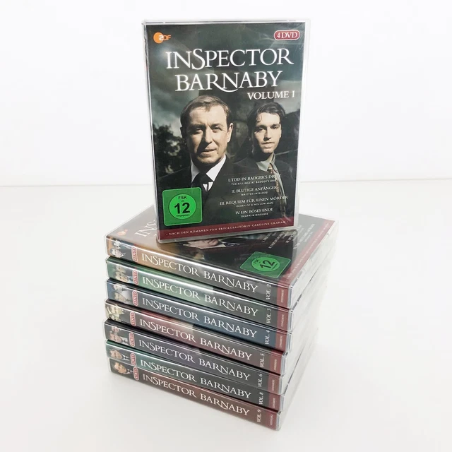 INSPECTOR BARNABY DVD Staffel 1-9 ohne Staffel 7 - 8 DVDs 32 Discs EUR ...