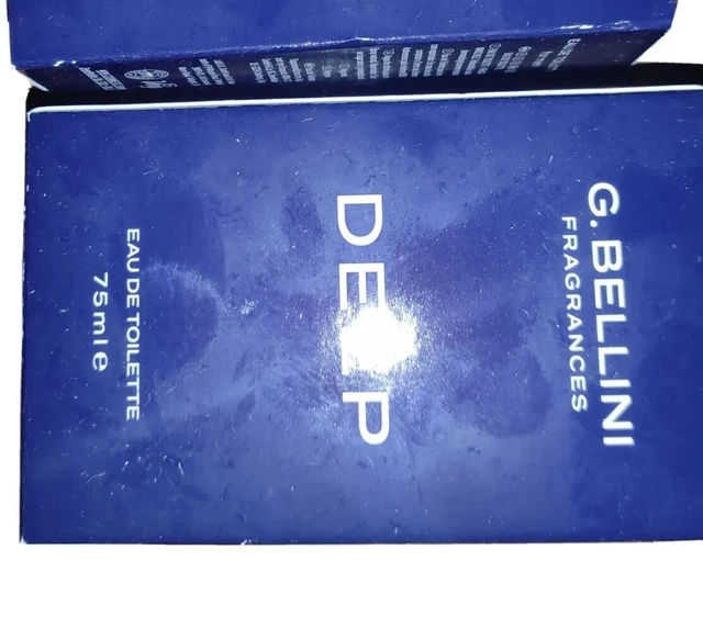 EAU DE PARFUM pour homme for men 75 ml -G. Bellini DEEP (Vegan) EUR 14 ...
