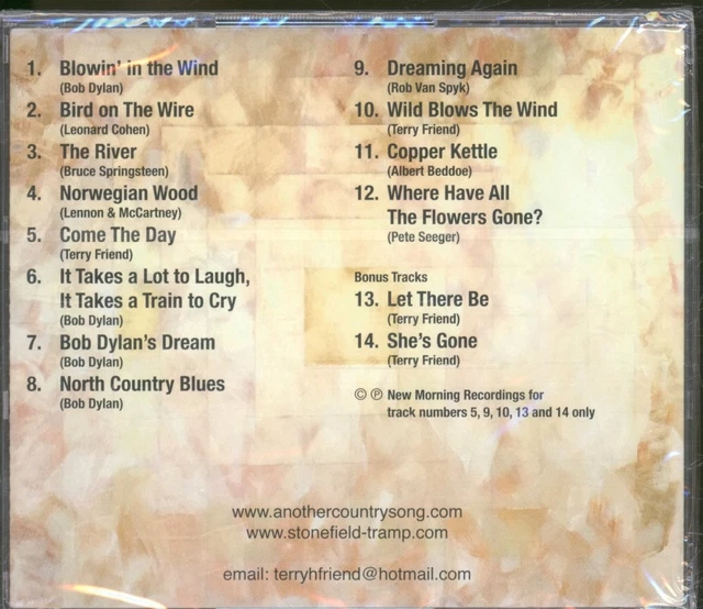 BRIAN BALSTER AND Terry Friend Once Upon A Song There Was A Time CD UK ...