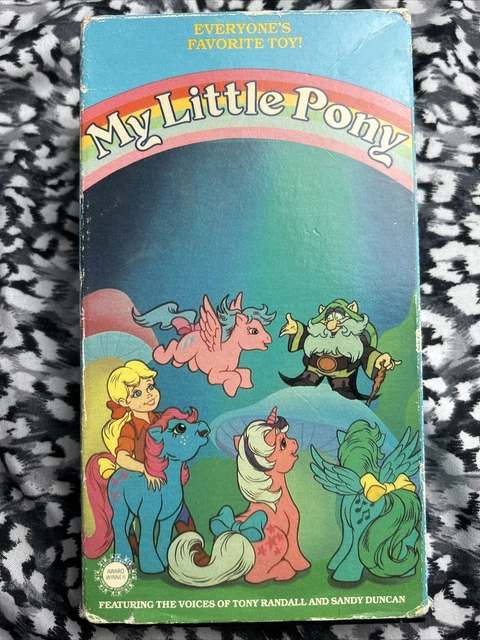 RARE MY LITTLE Pony VHS 1984 Children’s Video Library Tony Randall ...