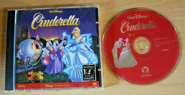 WALT DISNEY - Cinderella Disney’s Storyteller CD 2002 Story Book 100 ...