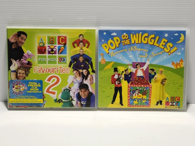ABC FOR KIDS - POP GO THE WIGGLES! & Yule Be Wiggling 2x Album Music CD ...