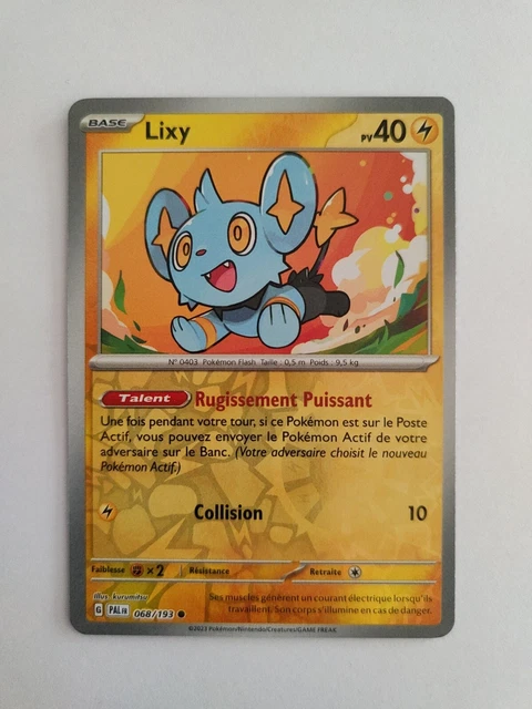 CARTE POKÉMON - Lixy Reverse 068/193 - Évolutions À Paldea EV2 EUR 2,00 ...